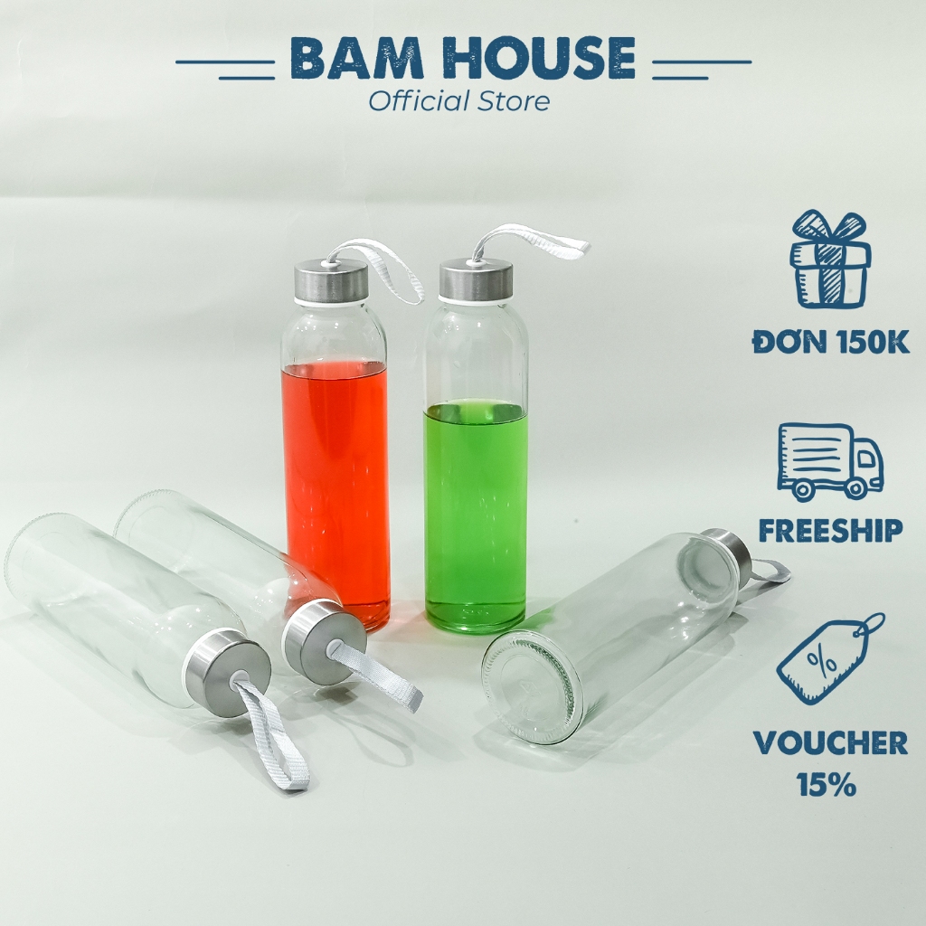 Bam House BNTT01 ガラスボトル ストラップ付き 300ml Bam Houseの通販・個人輸入代行販売商品 - vietnam ...