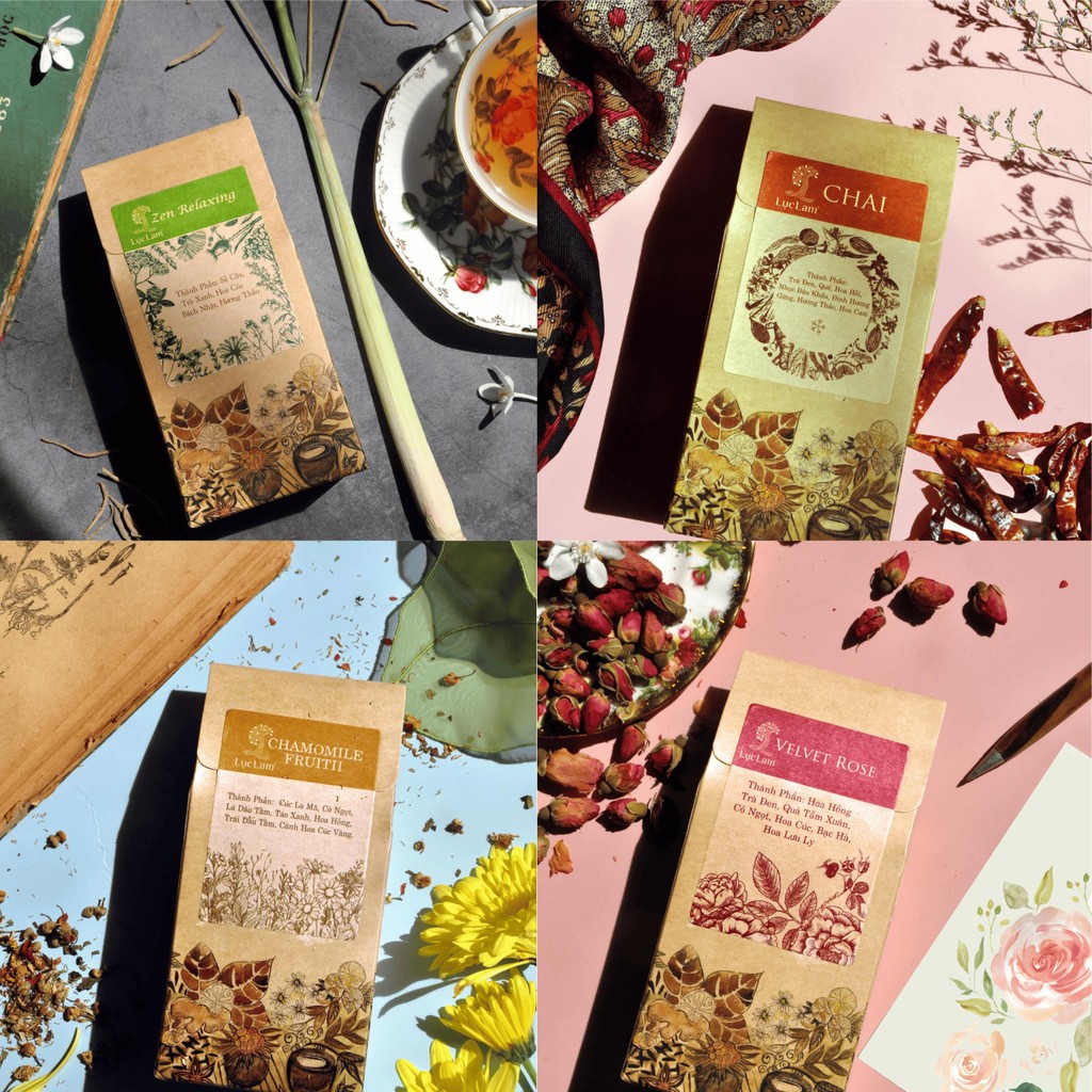 DeJa Vu デジャヴ オーガニック ハーブティー リラックス＆イミュニティ サポート 50g DeJa Vu Teaの通販・個人輸入代行販売商品 - vietnam porter