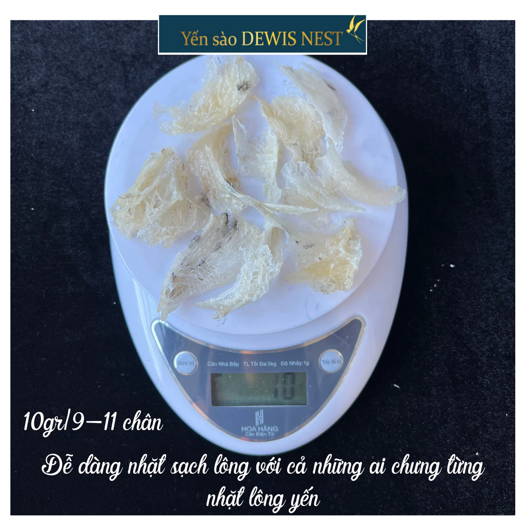 デウィス ネスト 燕の巣の足（砕けた原形）10g - 100%純粋、羽毛少なめ、弾力食感、栄養満点のお買い得品の通販・個人輸入代行販売商品 - vietnam porter