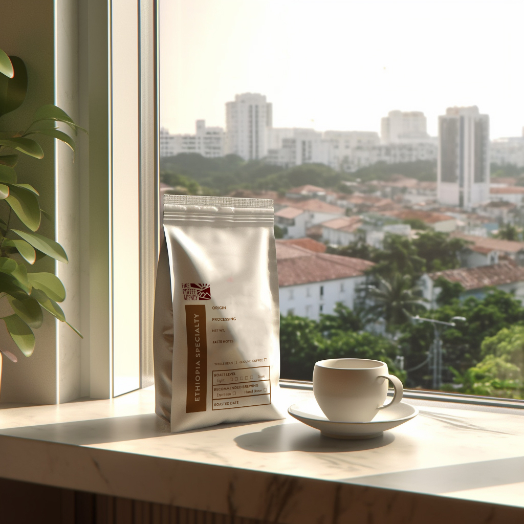 エチオピアコーヒーG1ナチュラルハンベラ。顧客は常に新鮮な焙煎したての豆を注文します - 豆全体 - ダークミディアムの通販・個人輸入代行販売 ...