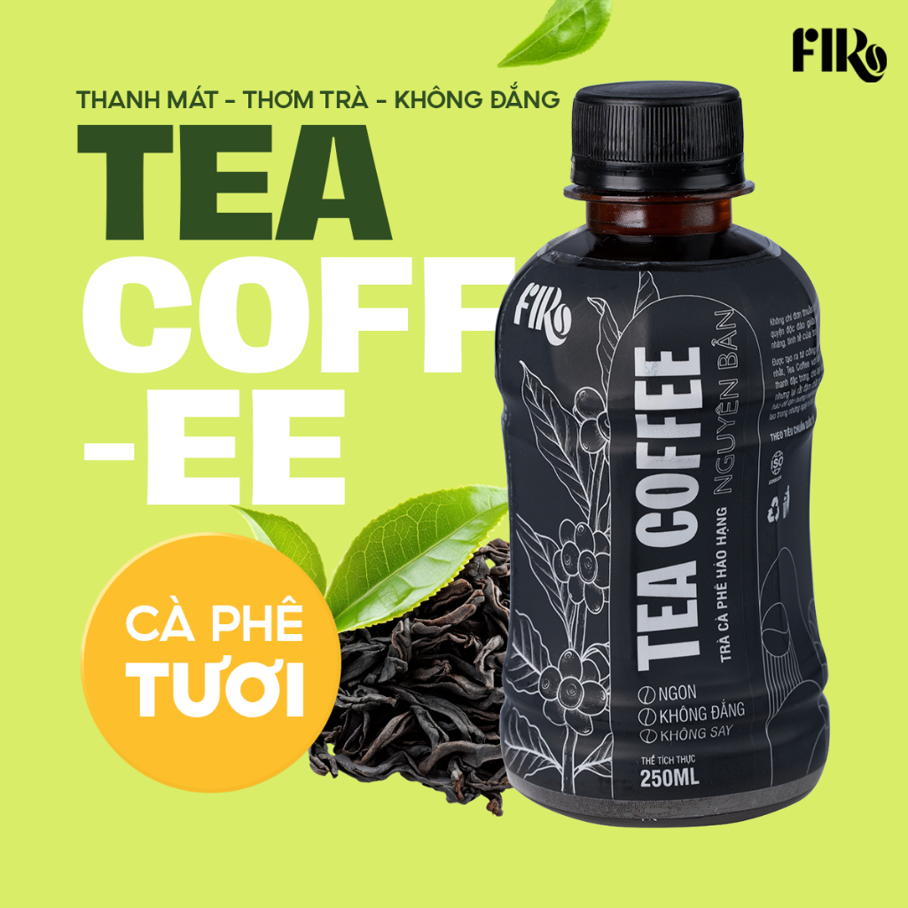 FIRO Tea Coffee Cà phê cold brew đóng chai Vị Trà & Cà phê Chai 250ml Combo 2 chai FIROの通販・個人輸入 ...