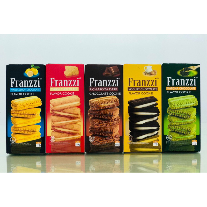 Franzzi Cookies 全フレーバーボックス 58g、115g、102g Franzzi Cookies 全フレーバーボックス 58g、115g、102g