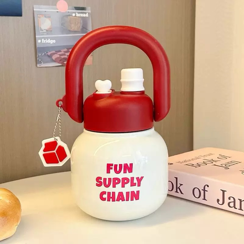 FUNKEY FUNKEY ステンレスボトル 直飲みストロー付き 茶こし付 680ml Chip Martの通販・個人輸入代行販売商品 ...