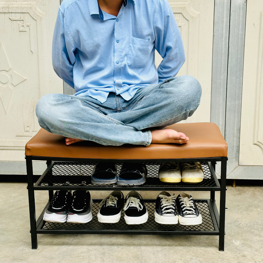 メタルフレームシューズラック兼用ベンチの通販・個人輸入代行販売商品 - vietnam porter