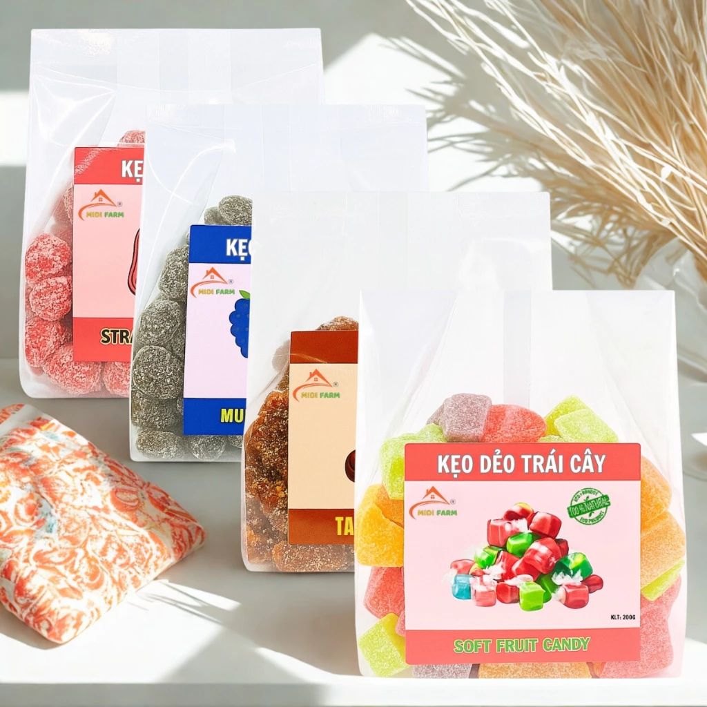 MIDIFARM ダラット産 とろける苺キャンディ 200gの通販・個人輸入代行販売商品 - vietnam porter