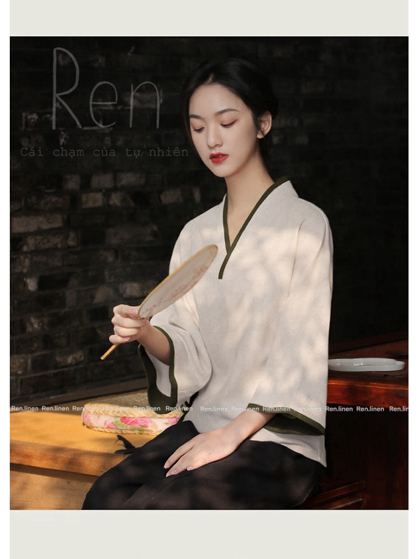 Ren Anシリーズ 法服 上衣 リネン100% 夏用 3サイズ Ren.linenの通販・個人輸入代行販売商品 - vietnam porter