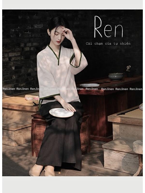 Ren Anシリーズ 法服 上衣 リネン100% 夏用 3サイズ Ren.linenの通販・個人輸入代行販売商品 - vietnam porter