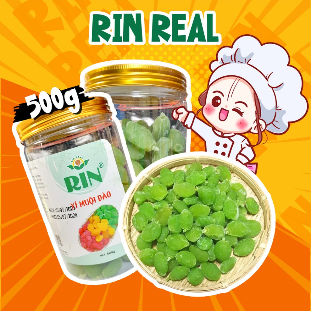 RIN REAL グリーンピーチ 梅干し風味 種なし甘酸っぱい乾燥桃スライス 200g RIN FOODSの通販・個人輸入代行販売商品 ...
